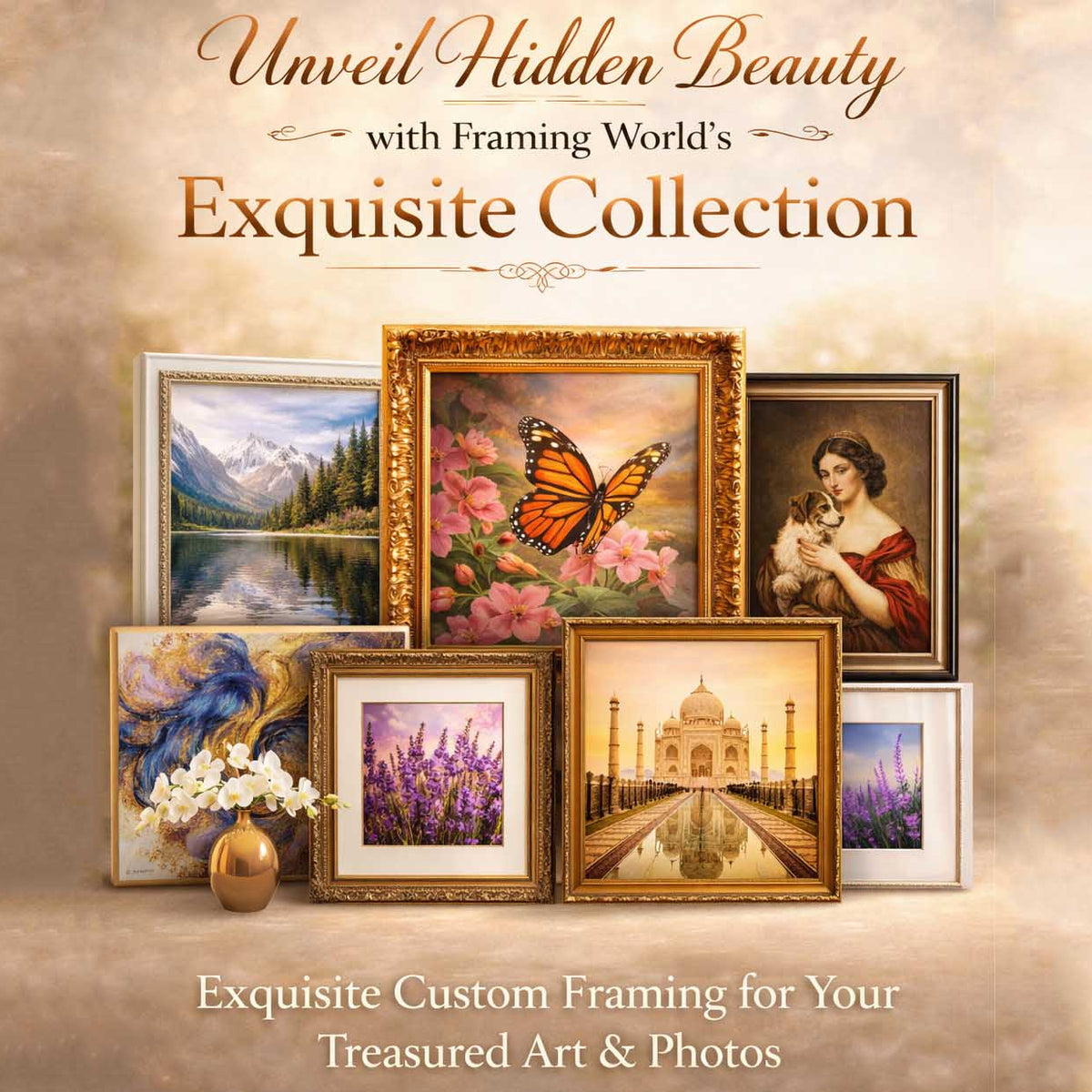 Custom Photo Frames Online | Buy Photo Frames Online – Framing World